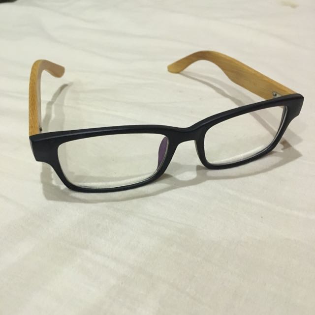 Black Frame Indie Specs, Women's Fashion, Watches & Accessories ...