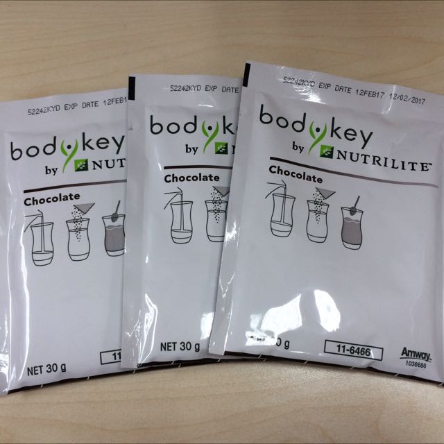 BODY KEY MEAL REPLACEMENT SHAKE - CHOCOLATE(3 PACK), Health & Nutrition ...