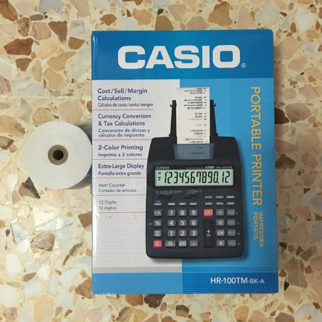 CASIO PORTABLE PRINTER, Everything Else on Carousell