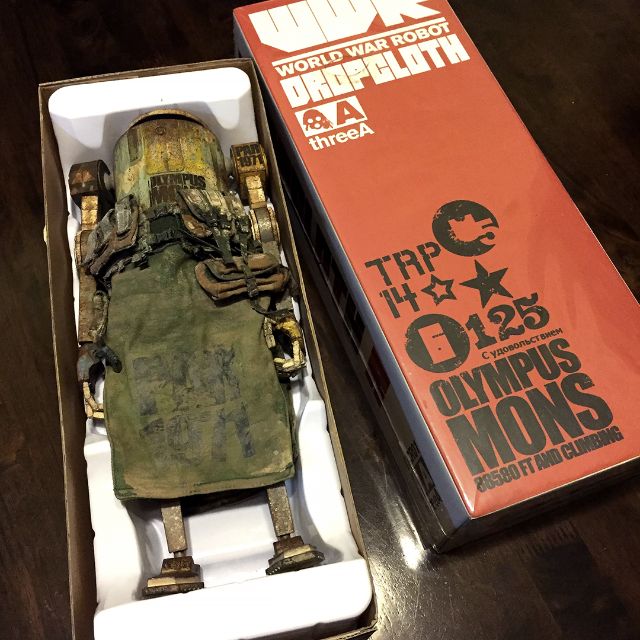 threeA 3A WWR Dropcloth Deimos Liberator Olympus Mons Ashley Wood Sixth ...