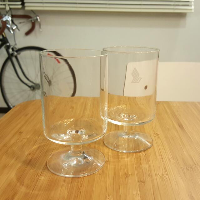 Vintage SIA Footed Glasses, Hobbies & Toys, Memorabilia & Collectibles ...