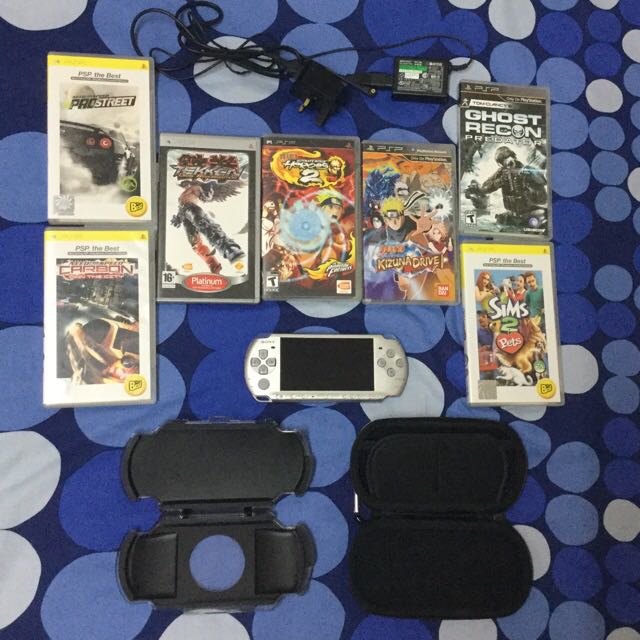Sony PSP 3006 Mystic Silver (Moded), Everything Else on Carousell