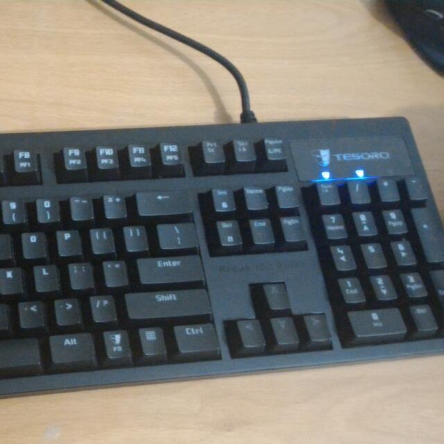 Tesoro Excalibur Mechanical Keyboard, Computers & Tech, Parts ...