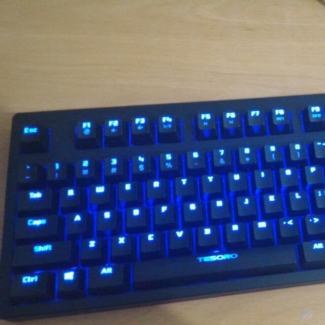 Tesoro Excalibur Mechanical Keyboard, Computers & Tech, Parts ...