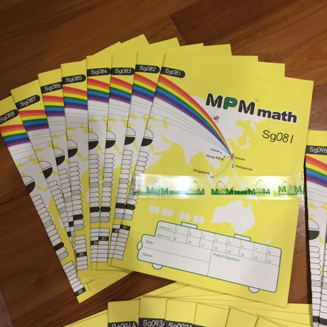 Math MPM books Brand New Enrichment, Hobbies & Toys, Books & Magazines ...
