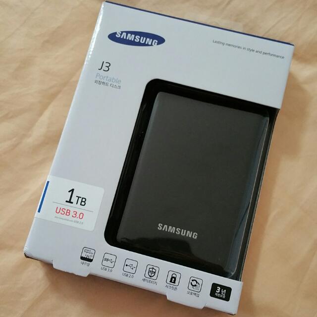 Samsung J3 1TB External Portable Hard Disk, Computers & Tech, Parts & Accessories, Networking on ...