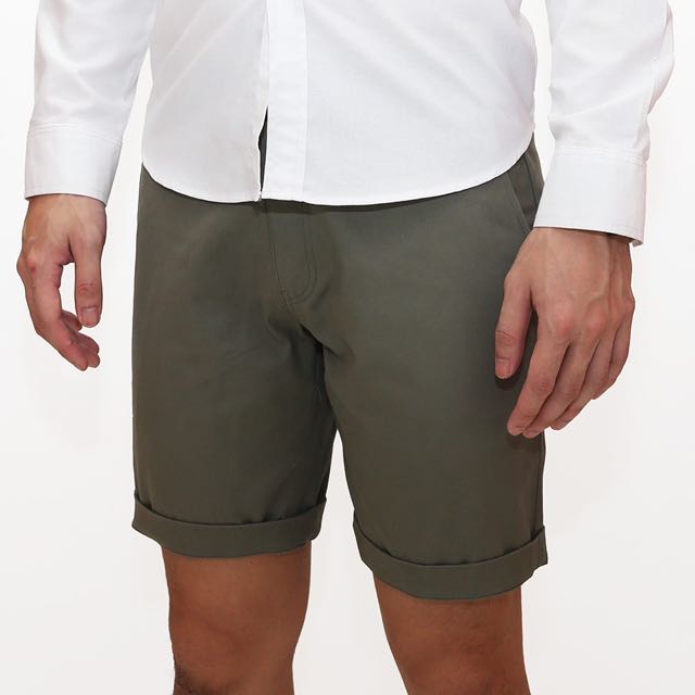 Slim Fit Berms, Men's Fashion, Tops & Sets, Formal Shirts on Carousell