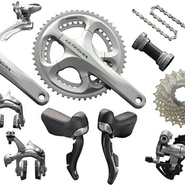 Ultegra 6700 Group Set, Sports Equipment, Bicycles & Parts, Parts ...