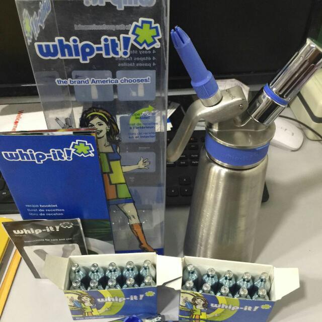 Whip-it 1/2 Litre Professional Cream Whipper, TV & Home Appliances ...