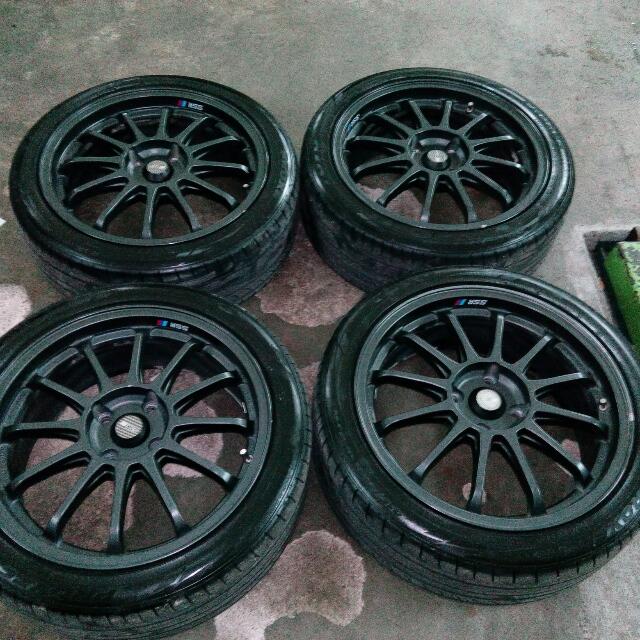 18" Ssr Type F (Replica), Car Accessories on Carousell