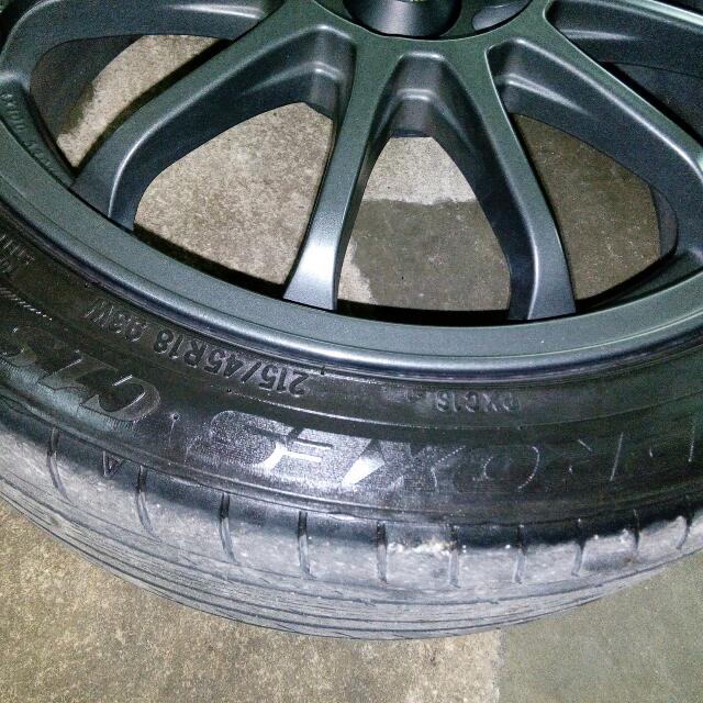 18" Ssr Type F (Replica), Car Accessories on Carousell