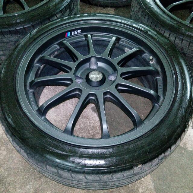 18" Ssr Type F (Replica), Car Accessories on Carousell