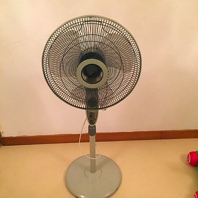 Mistral Stand Fan ( Grey Color ), Furniture & Home Living, Lighting ...