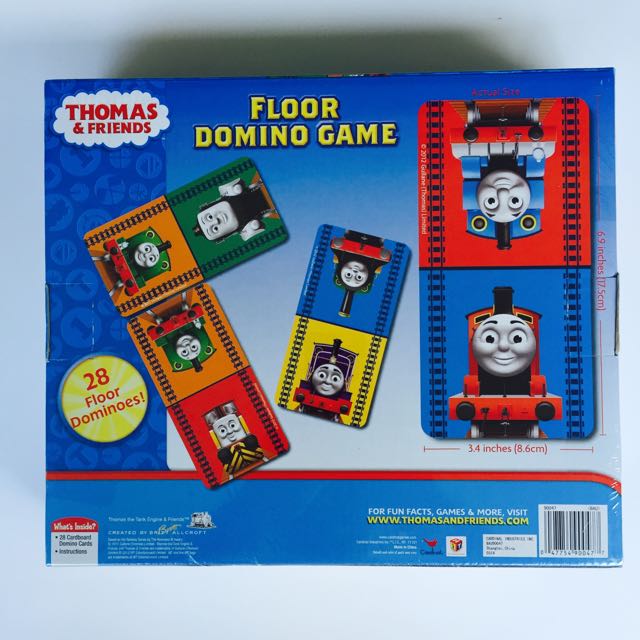 Thomas & Friends : Floor Domino Game, Hobbies & Toys, Toys & Games on ...