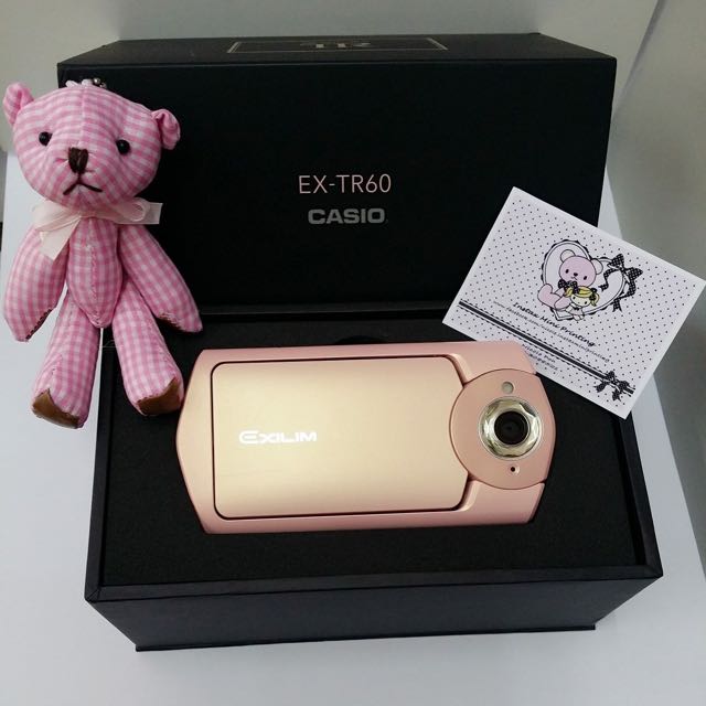 Casio Tr60 Pink, Photography, Cameras on Carousell
