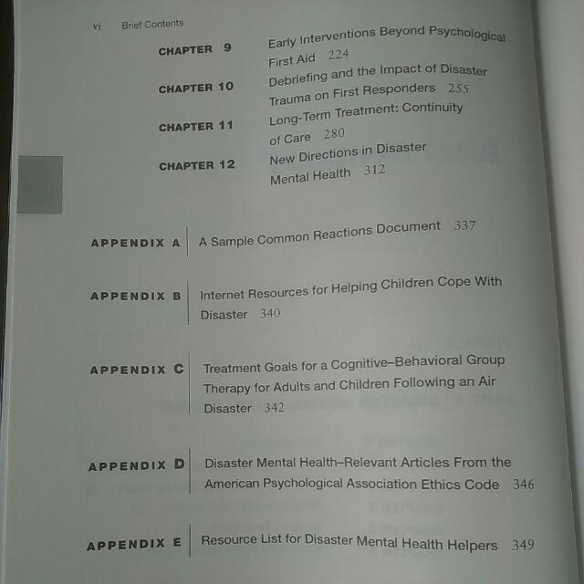 Disaster Mental Health by James Halpern and Mary Tramontin, Hobbies ...