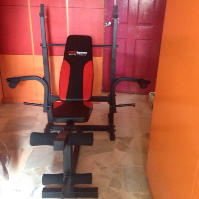 GS WEIGHT BENCH FOLDABLE, Sports Equipment, Exercise & Fitness, Cardio ...