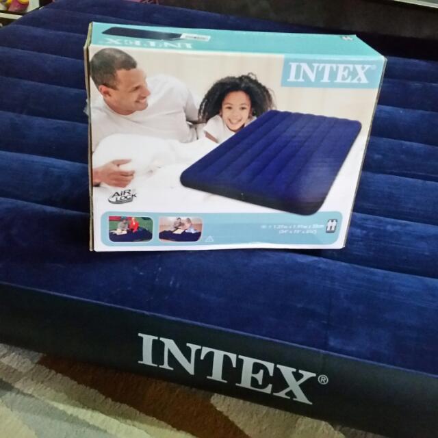 INTEX Inflatable Air Bed Mattress , Furniture & Home Living, Furniture, Bed Frames & Mattresses ...