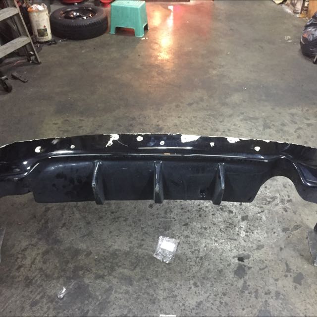 Lancer GLX Cs3 Rear Bumper Add On Diffuser Lip, Car Accessories on ...