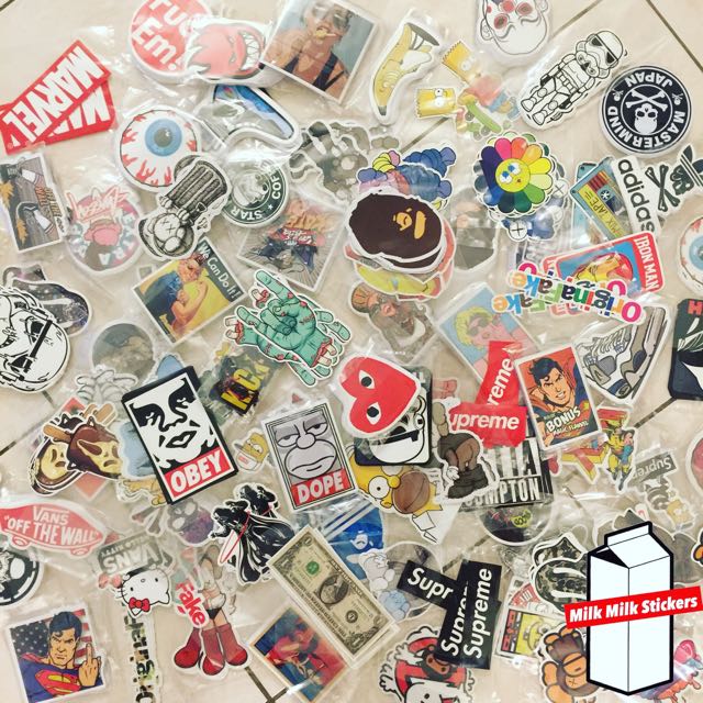 Street Art Stickers (Vinyl Waterproof), Everything Else on Carousell