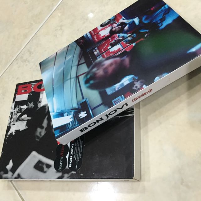 Bon Jovi- Crossroads 2 CD + DVD Box Set Rock Audio Music, Hobbies ...