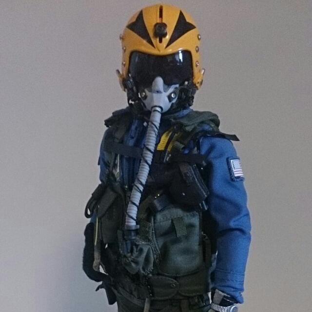 Hot BBI Dragon Aviator Man Pilot Toys 1/6 Kitbashed Iron 12 Inches Top ...