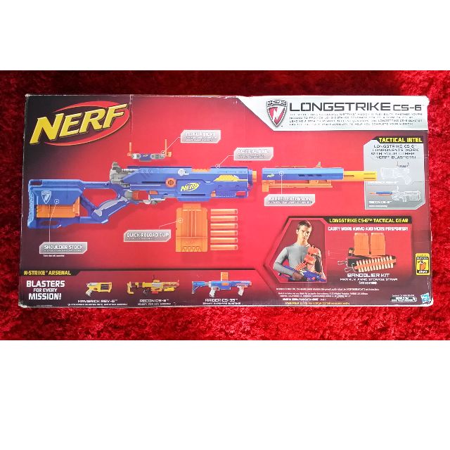 Nerf N-Strike Elite Longstrike CS-6, Hobbies & Toys, Toys & Games on ...