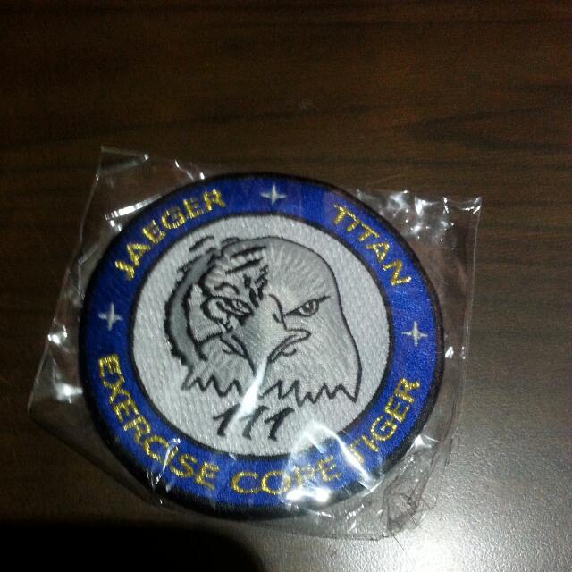 RSAF G550AEW EX Cope Tiger Pilot Patch, Everything Else on Carousell