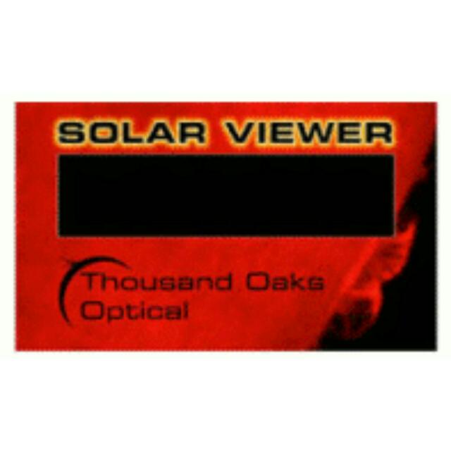 Solar Viewing Cards/Glasses, Photography, Photography Accessories ...