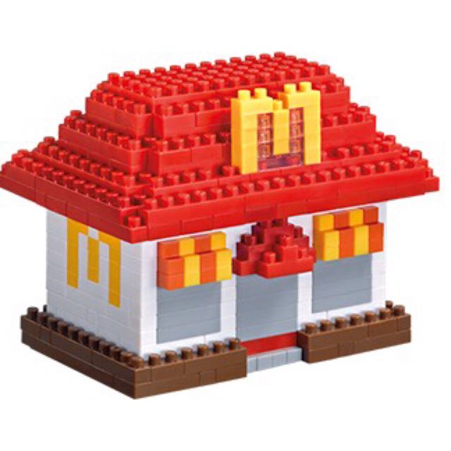 McDonald's Singapore Food Icon X Nanoblocks, Hobbies & Toys, Toys & Games on Carousell
