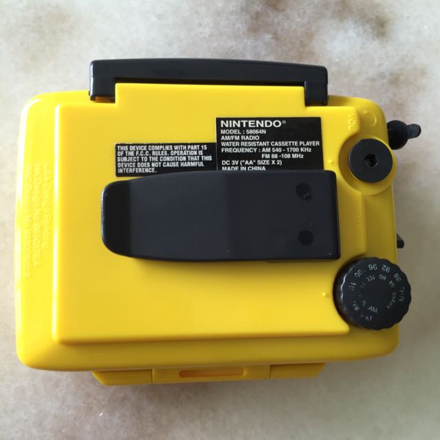 Nintendo Portable Cassette Player AM/FM Radio, Everything Else on Carousell