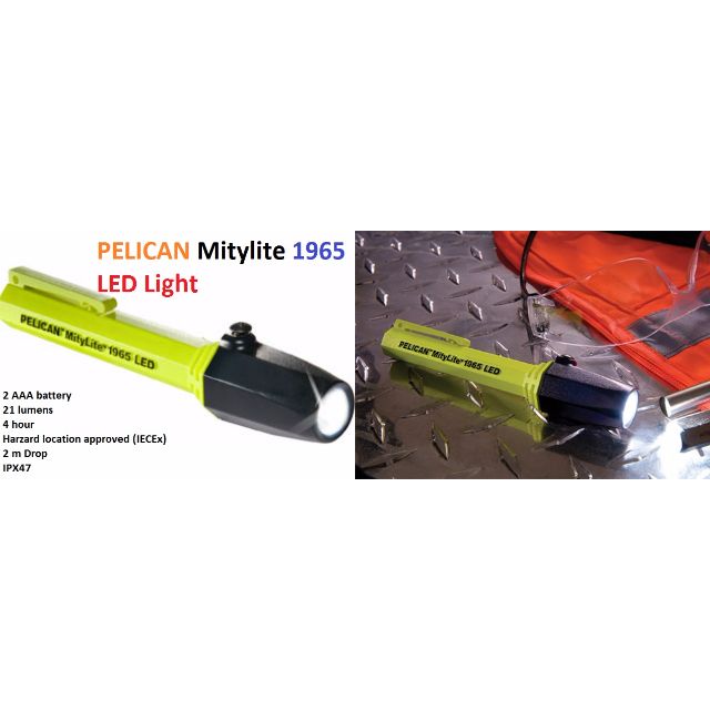 Pelican 1965 LED Light (IECEx), Men's Fashion, Watches & Accessories, Accessory holder, box ...