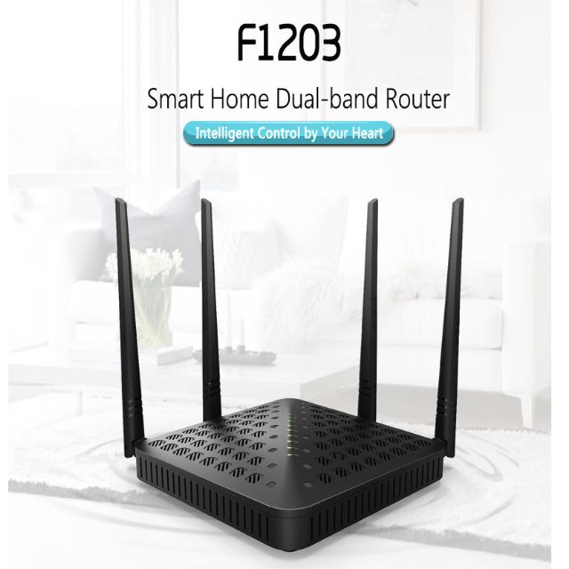 Tenda F1203 Dual Band Router Built in 11ac WIFI Repeater 2.4G 5G ...
