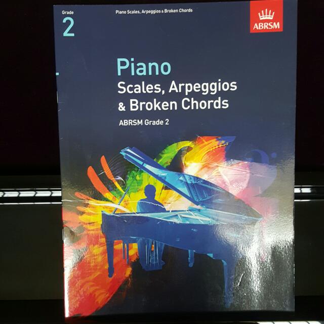 ABRSM GRADE 2 SCALES, ARPEGGIOS & BROKEN CHORDS, Hobbies & Toys, Music ...