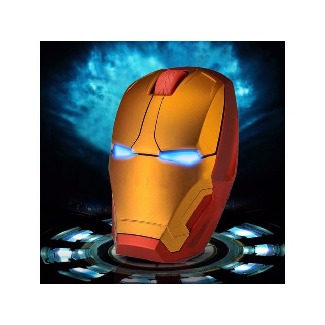 "Best Gift" Iron Man Optical Mouse, Computers & Tech, Parts ...