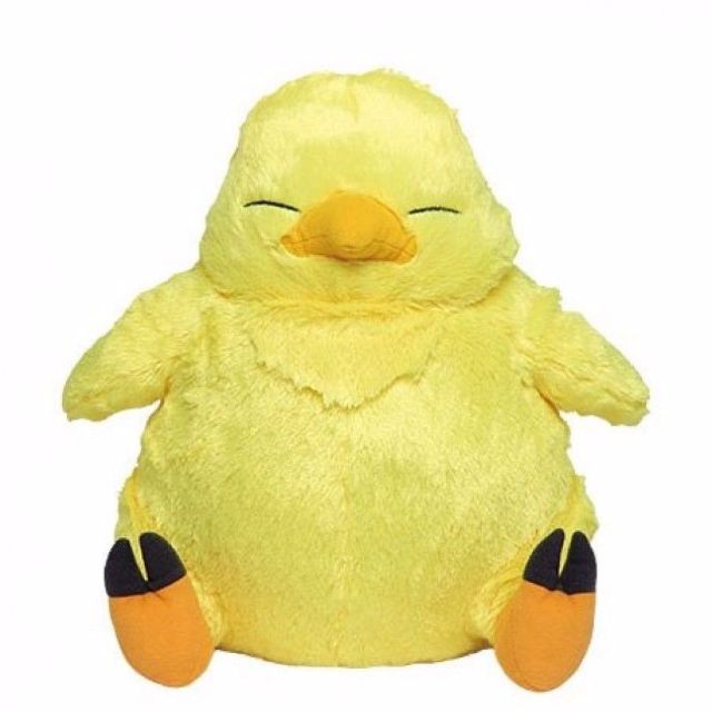 Final Fantasy XIV Fat Chocobo Plush, Hobbies & Toys, Toys & Games on ...