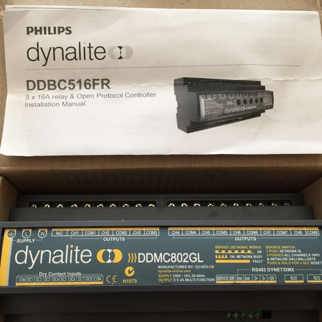 Philips Dynalite DDBC516FR Signal Dimmer Controller, Furniture & Home ...