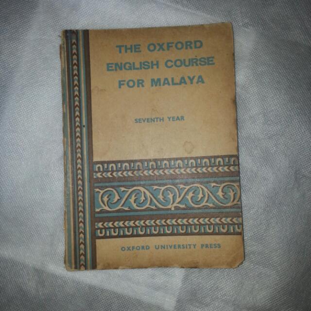 The Oxford English Course for Malaya 1946, Hobbies & Toys, Books ...