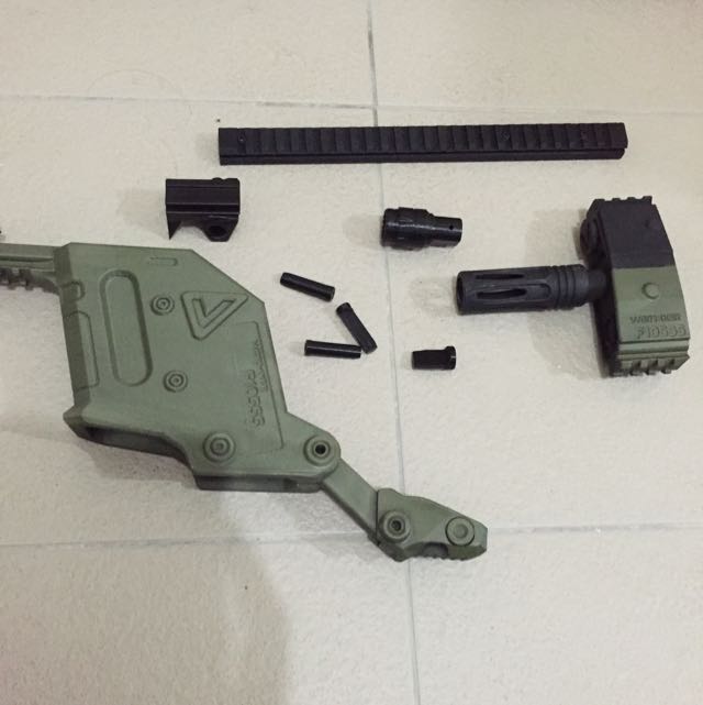 3D Printed Nerf Parts For Kriss vector Mod, Hobbies & Toys, Toys ...