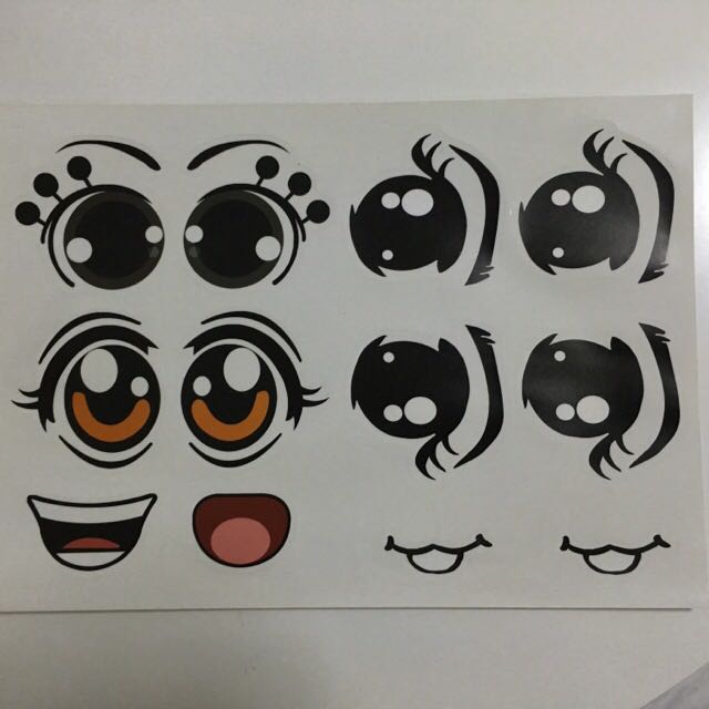 Cute Balloon Eye Stickers, Hobbies & Toys, Stationery & Craft ...