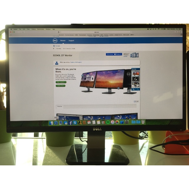 Dell S2340L 23" LCD Monitor, Health & Nutrition, Health Monitors ...
