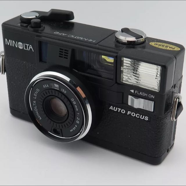 Minolta Hi-Matic AF2 MINT With Box and case, NEW OLD STOCK, Photography ...
