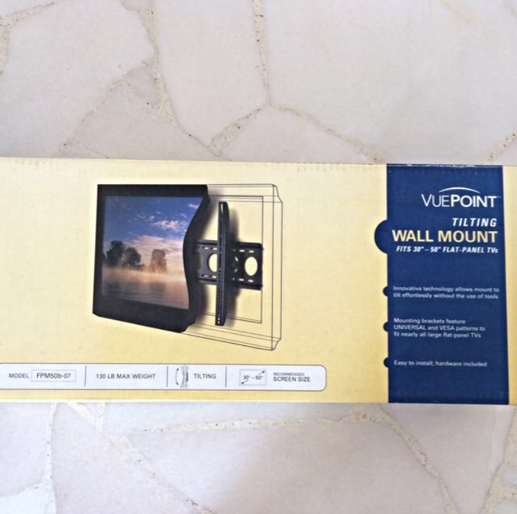 [New] Vuepoint - Tilting Wall Mount (TV), Furniture & Home Living ...