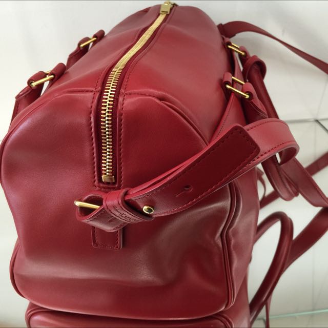 YSL Saint Laurent Duffle 6 Leather Satchel Bag 100% AUTH+BRAND NEW ...