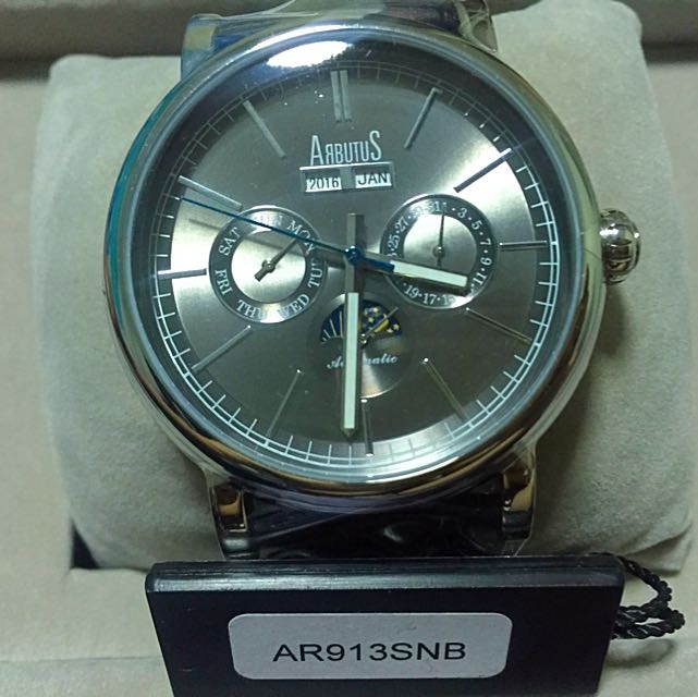 Arbutus Automatic Watch AR913SNB, Mobile Phones & Gadgets, Wearables ...