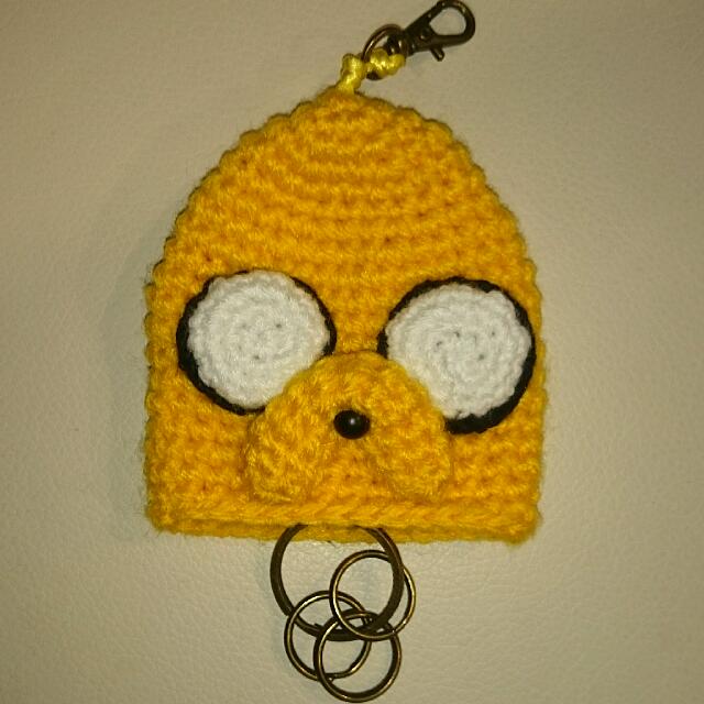 Crocheted Jake from Adventure Time Key Holder, Hobbies & Toys, Toys ...