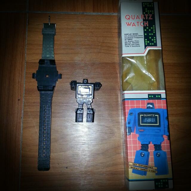 Vintage Transformer Quartz Watch (Reserved), Hobbies & Toys ...