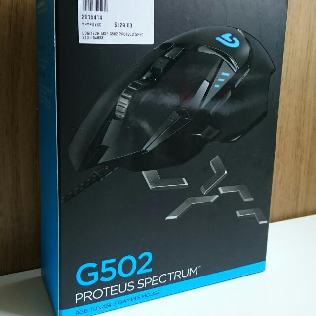 Logitech G502 Proteus Spectrum Gaming Mouse, Computers & Tech, Parts ...