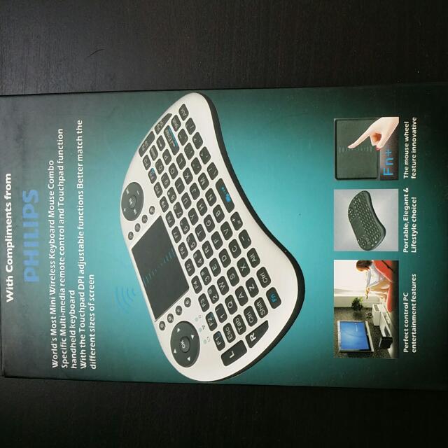 Philips Mini Wireless Keyboard Mouse, Computers & Tech, Parts & Accessories, Mouse & Mousepads ...