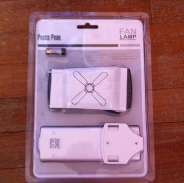 Posco Peak Ceiling Fan Remote Control ( Universal ), Furniture & Home ...